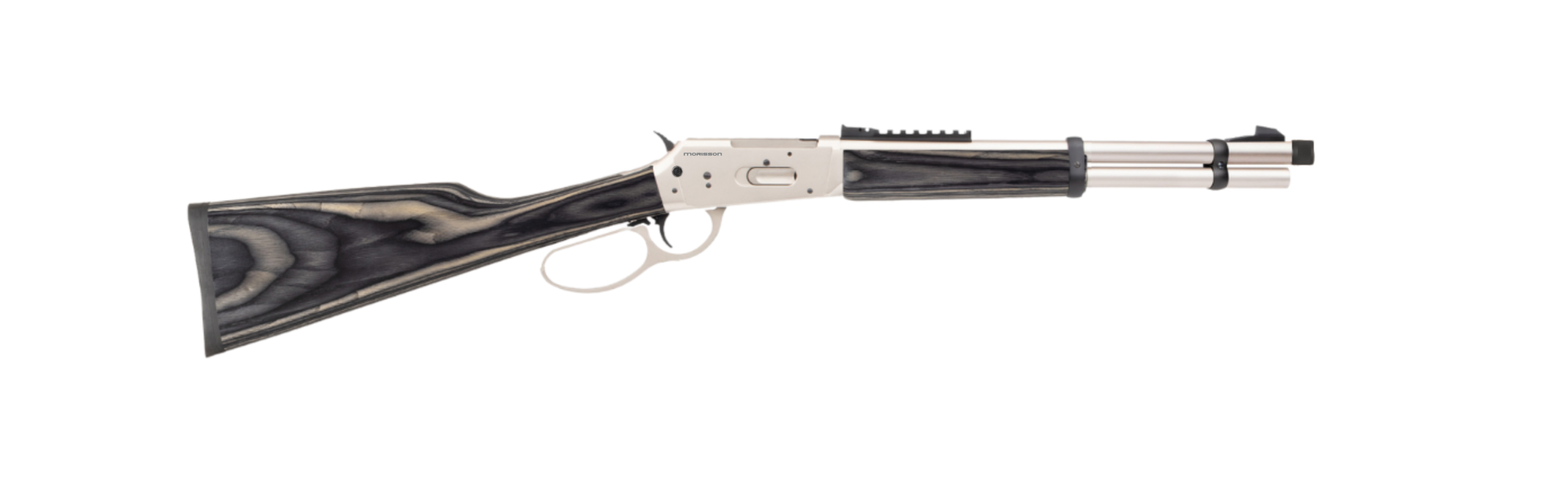 MORISSON LEVER 357 MAG 12″ TIMBERWOLF LAMIN, NICKEL – Sports Action